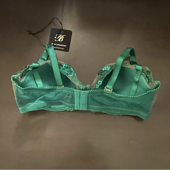 Honey Birdette | Intimates & Sleepwear | Honey Birdette Whitney Emerald ...